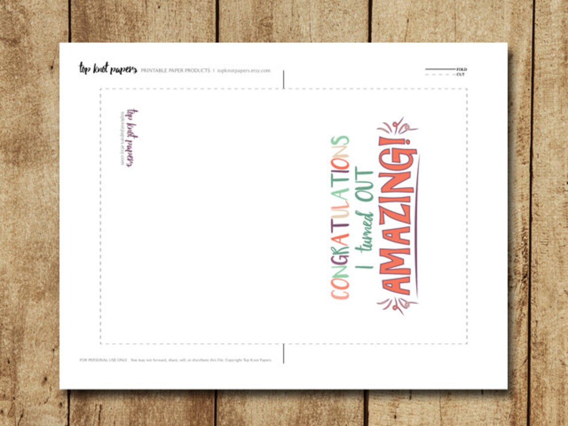 Printable Mother's Day Card -- Make Your Own Cards at Home, Instant ...