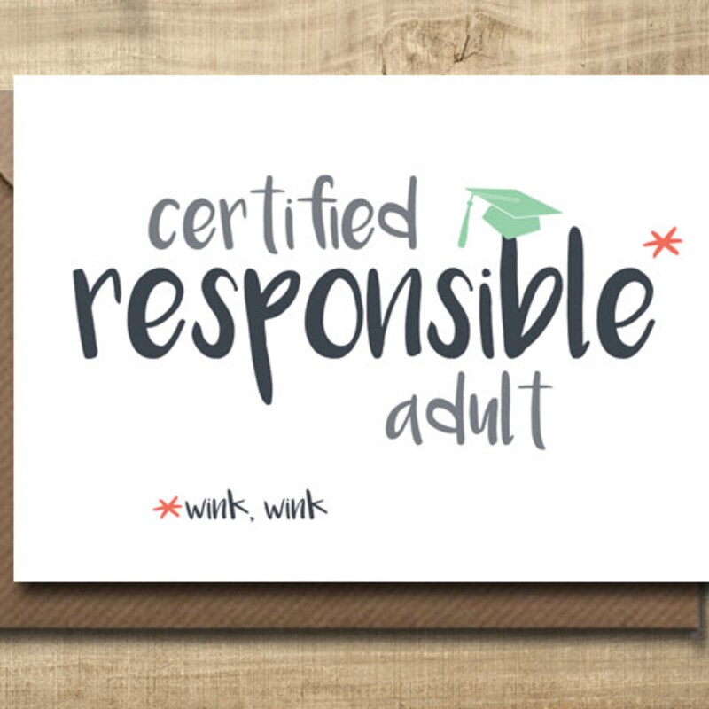 Funny Graduation Card - Etsy