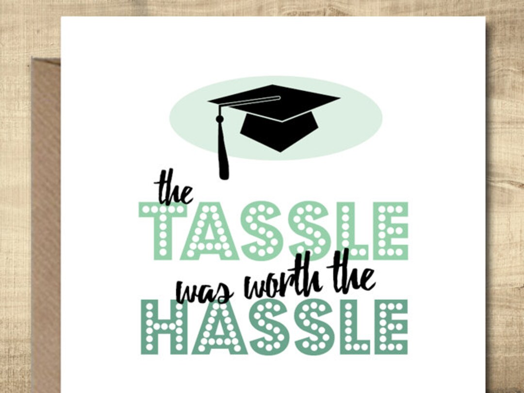 Printable Graduation Card -- Make Your Own Cards at Home, Instant ...