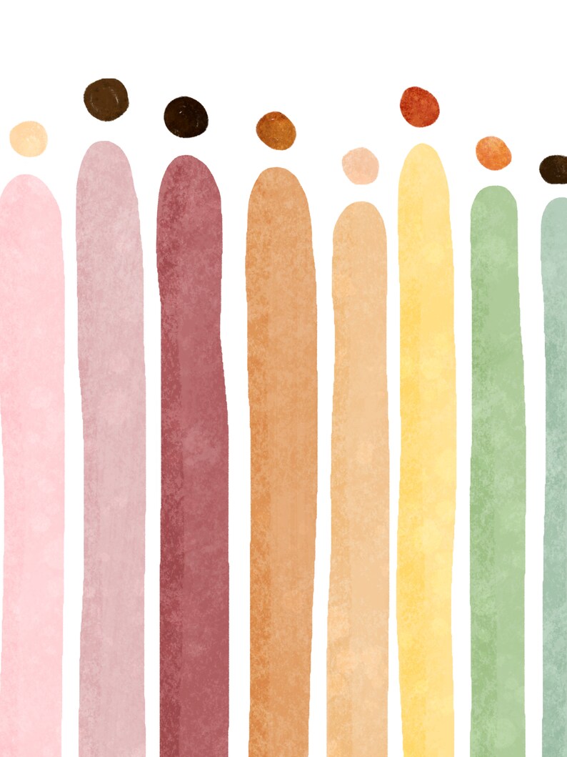 Pride Flag Figures Print LGBTQ Inclusive Pride Flag Colors - Etsy