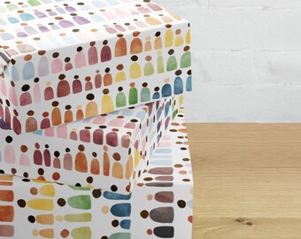 Pride Flag Minimalist Print LGBTQ Inclusive Pride Flag Color Bars ...