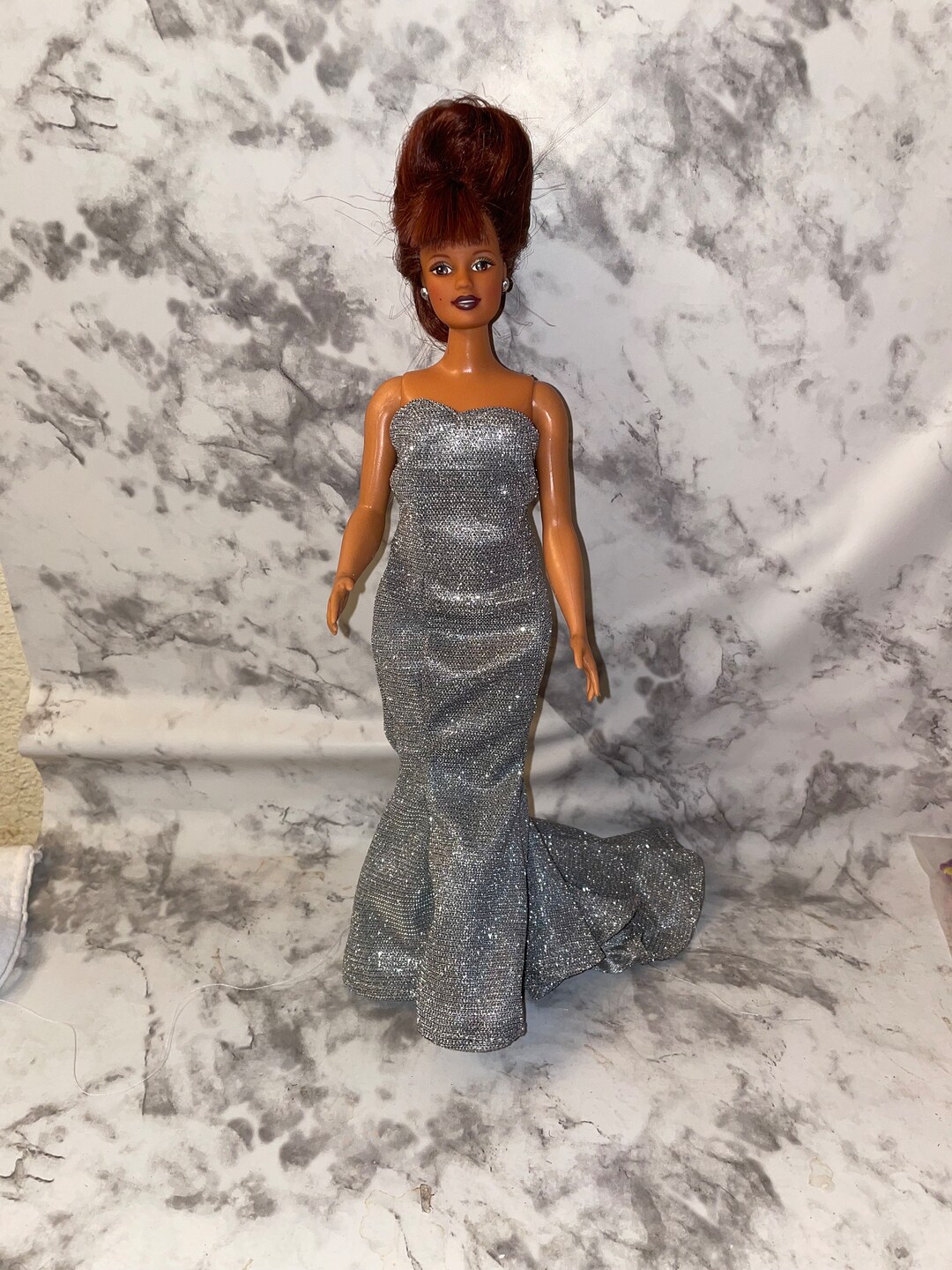 Mermaid Fishtail Fitted Bodice Dress Fashion Doll Downloadable Pdf ...