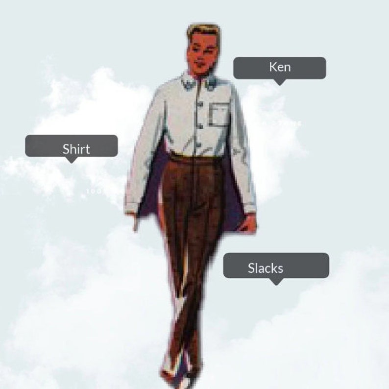 Ken Sock Boxer and Brief DIY Printable Sewing Pattern - Etsy