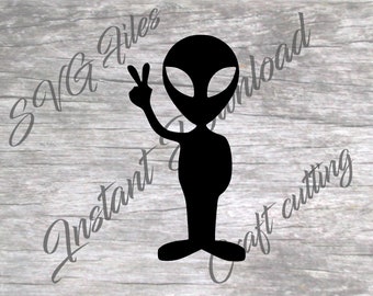 Alien svg | Etsy