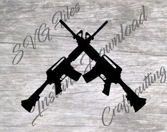 Crossed rifles | Etsy