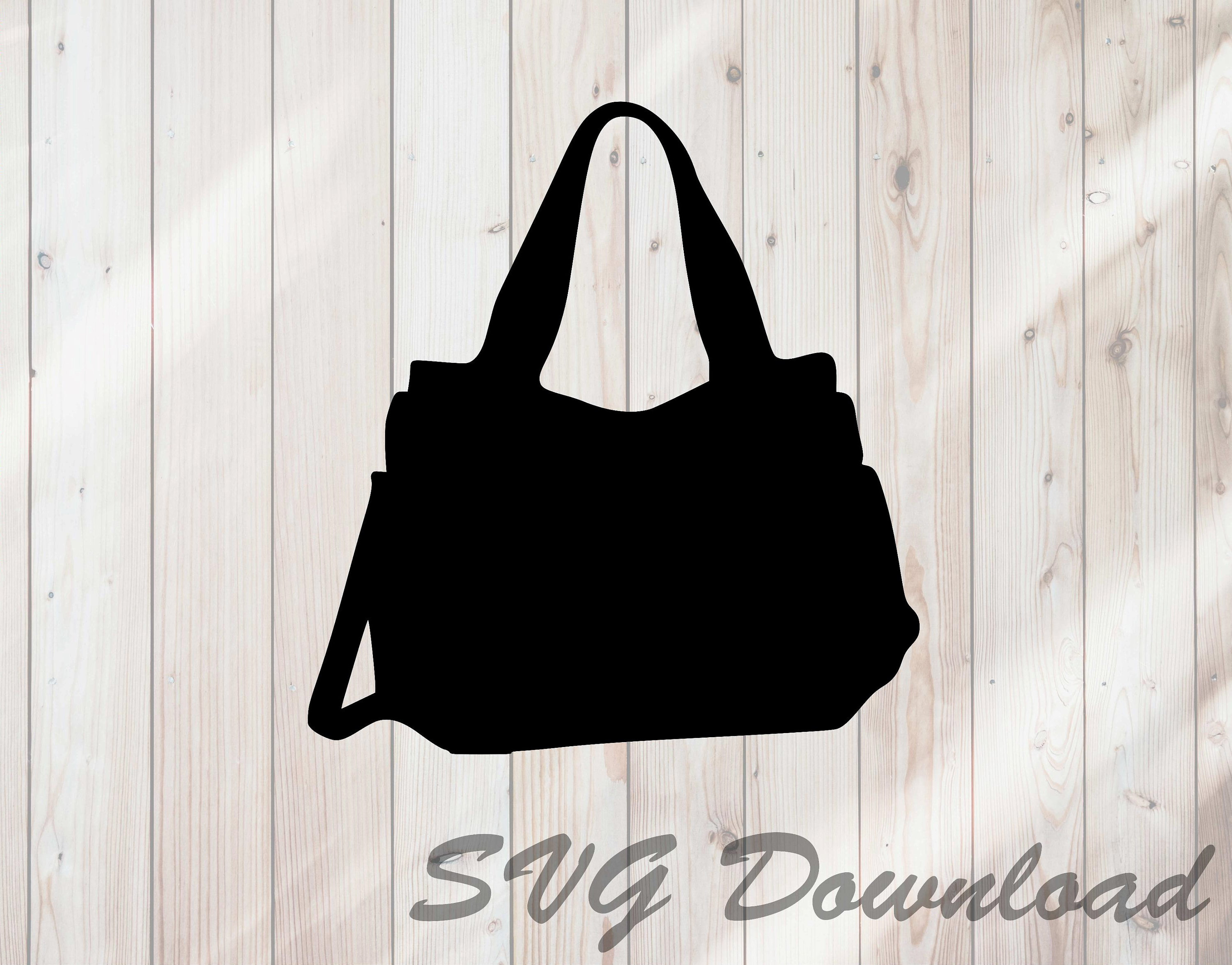 Purse Handbag Silhouette SVG Instant Download / Vinyl & Craft - Etsy