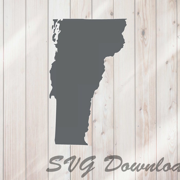 Vermont State Svg - Etsy
