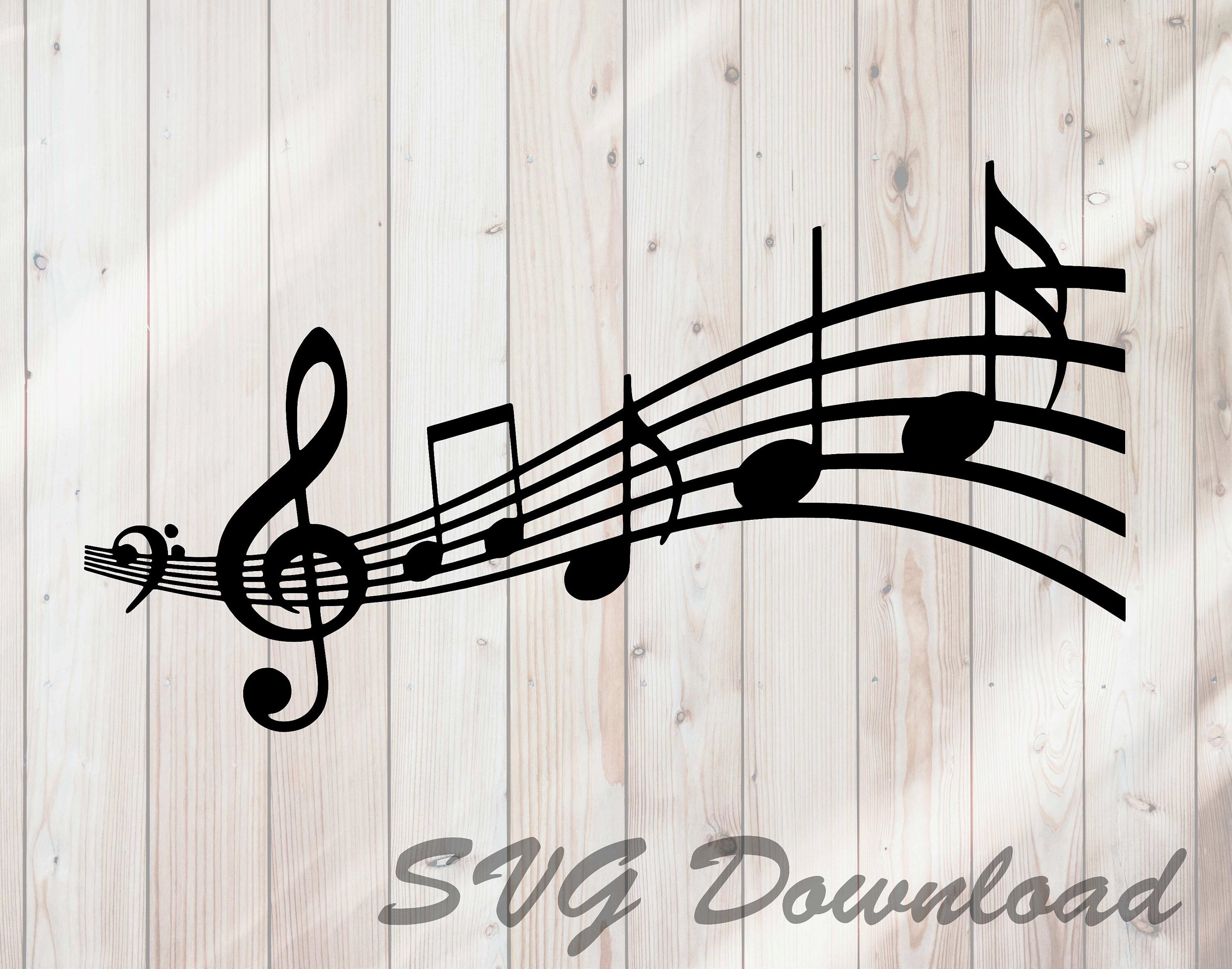 Sheet Music Notes Svg