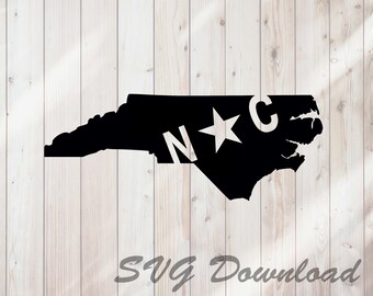 Nc State Svg | Etsy