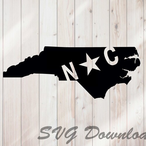North Carolina State SVG / Cut File / Cricut / Clipart / - Etsy