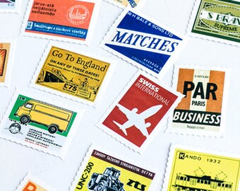 Stamp stickers | Etsy