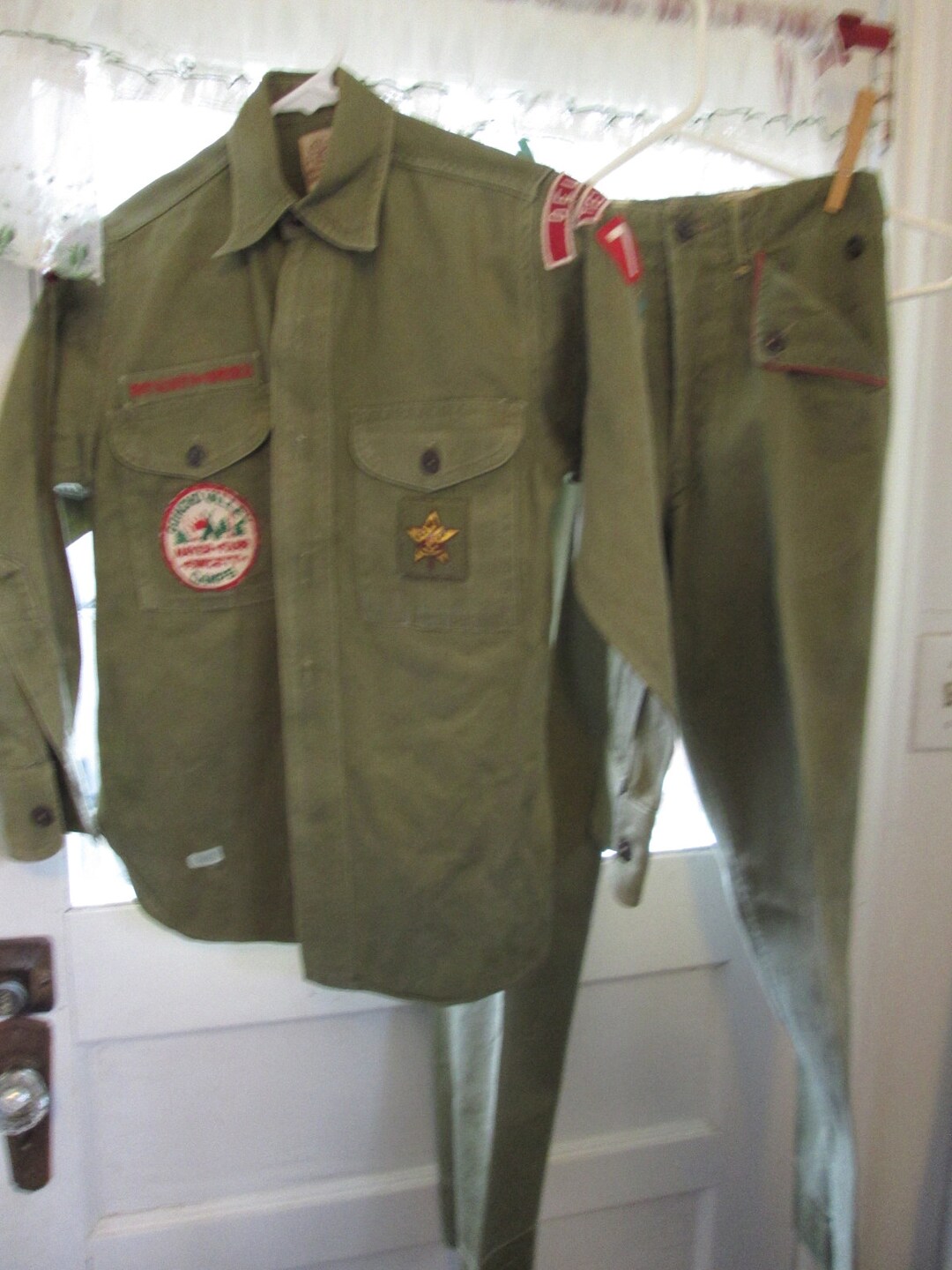Vintage Boy Scouts Uniform, Del Rio, Texas, Concho Valley, 32" Chest ...