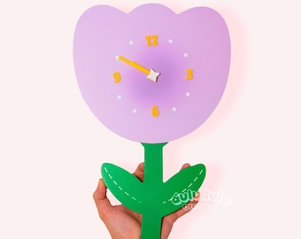 tulip clocks
