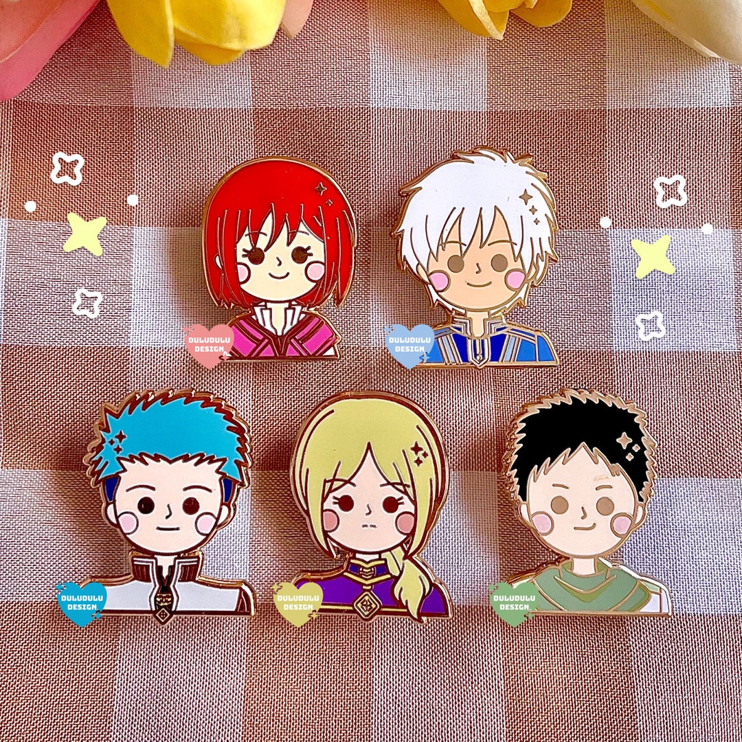 Akagami No Shirayuki Hime Shoujo Enamel Pins - Etsy