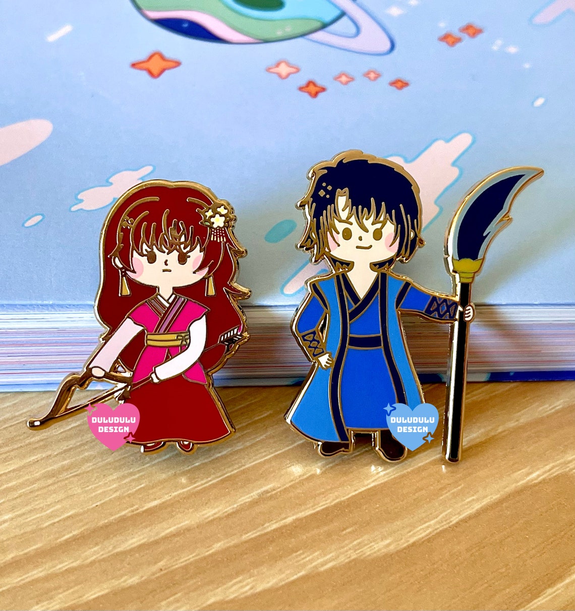 Yona of the Dawn Yellow Dragon Zeno Chibi Enamel Pin - Etsy