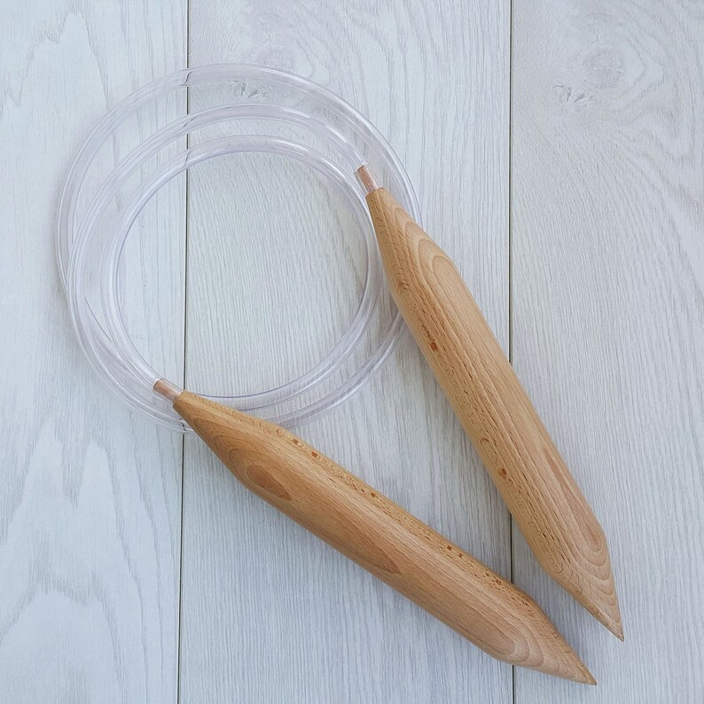 40mm Giant Knitting Needles Circular Needles Chunky - Etsy