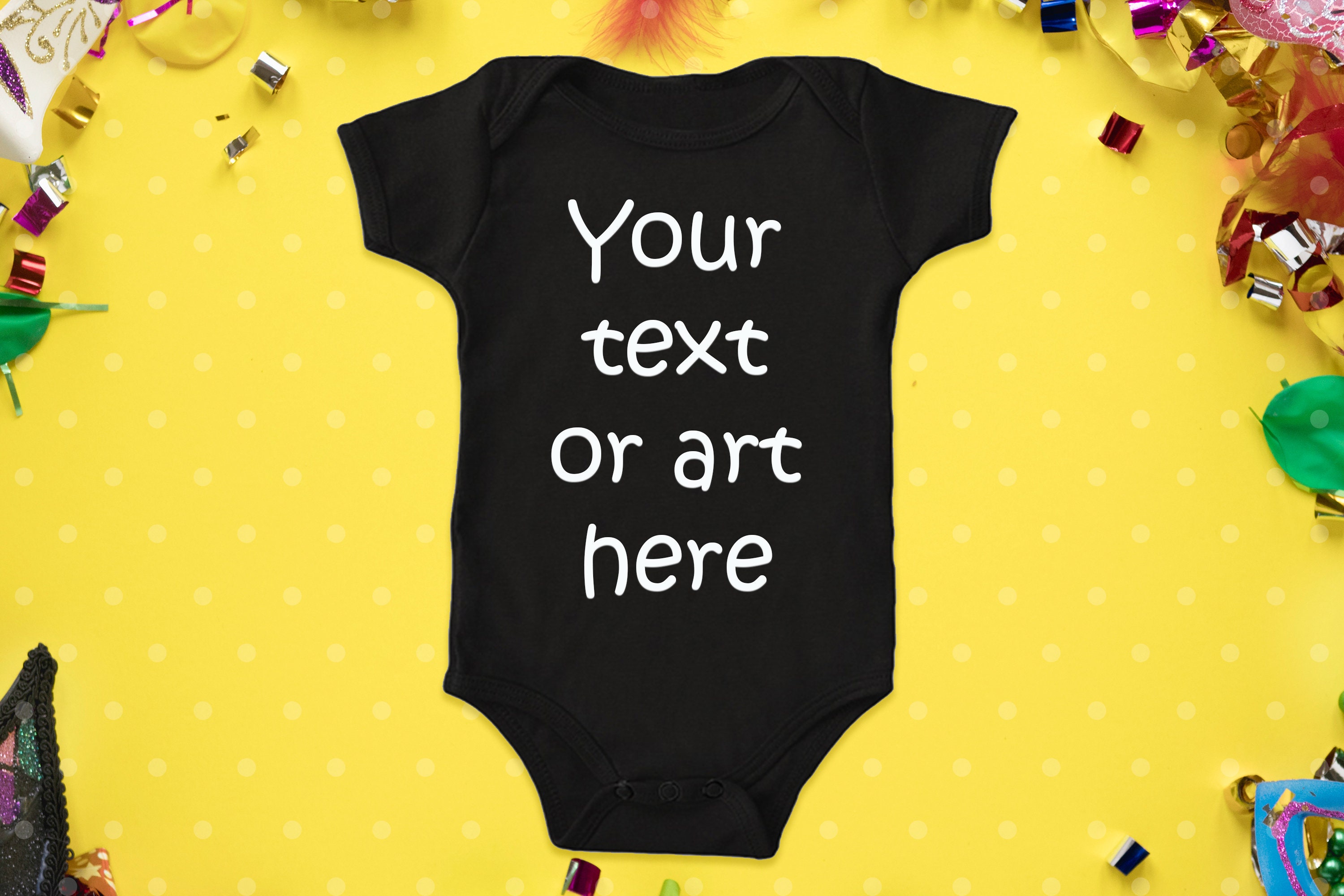 Black Baby Onesie Custom Baby Onesie Custom Baby Outfit | Etsy