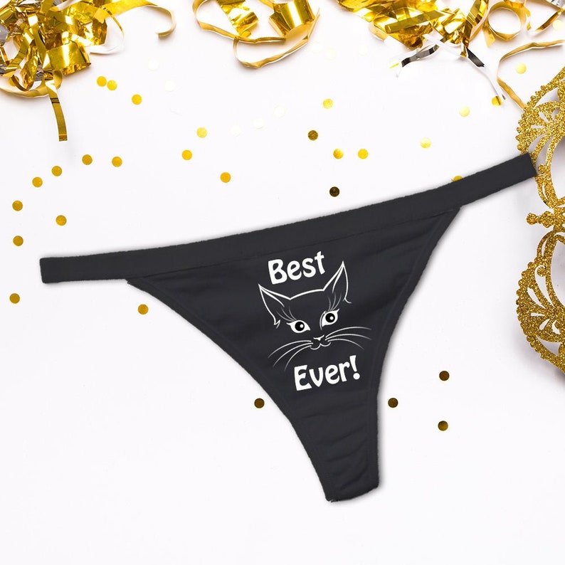 Best Pussy Cat Ever Panties Naughty Knickers Slutty Panties Etsy