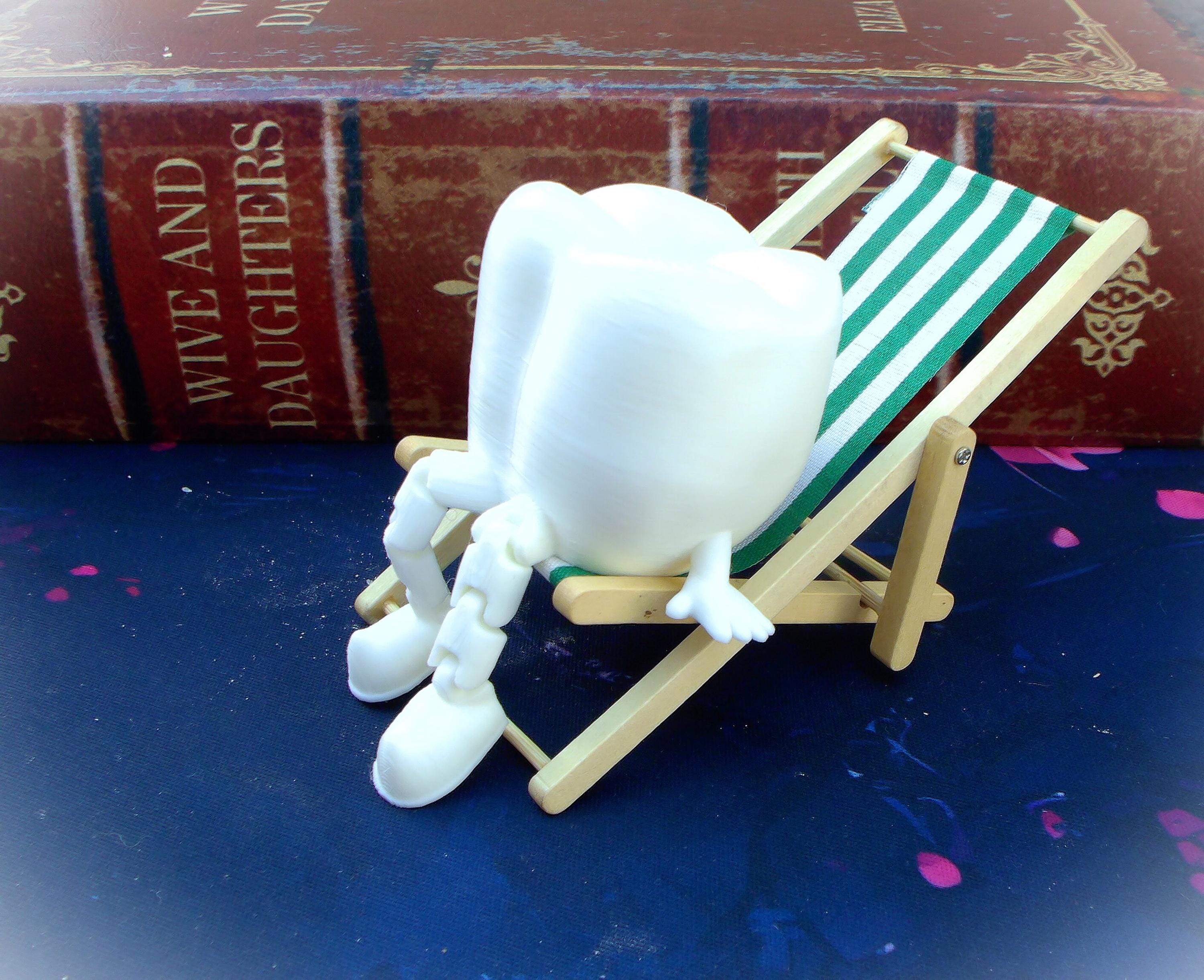 Articulated Tooth – 3D Printed Posable Figure With Flexible Legs ...