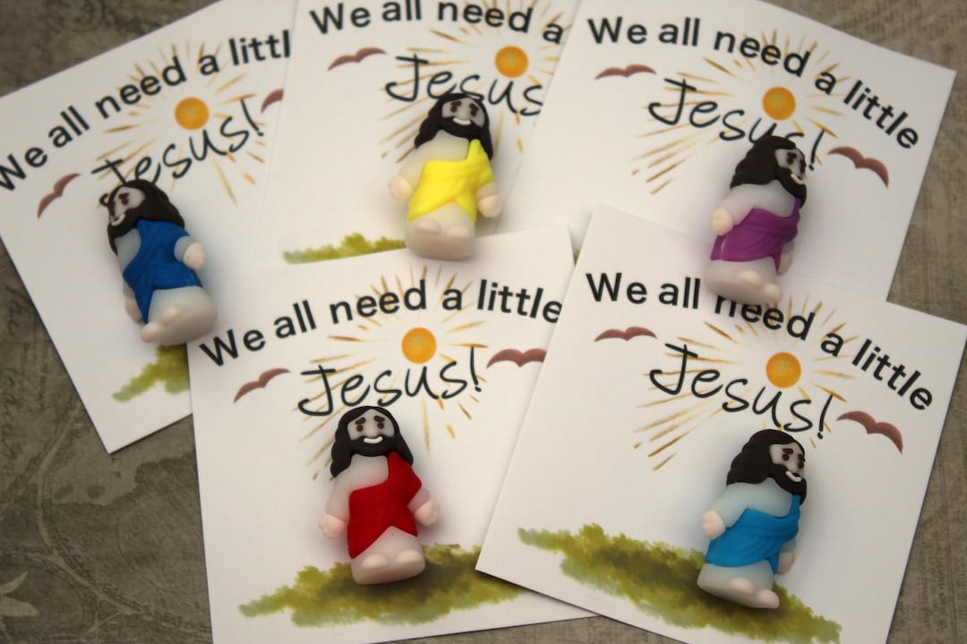Jesus Pocket Hug - We All Need a Little Jesus, Religious Faith Token ...