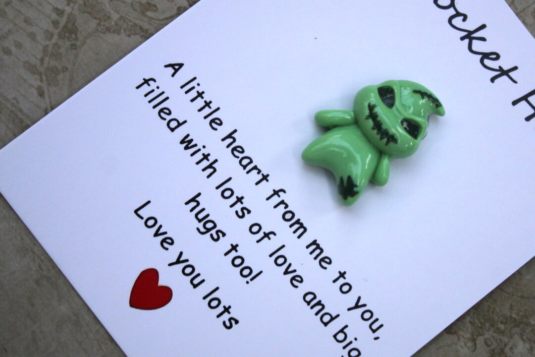 Pocket Hug Gremlin - Gremlin Love Token, Valentines Day Gift, A ...