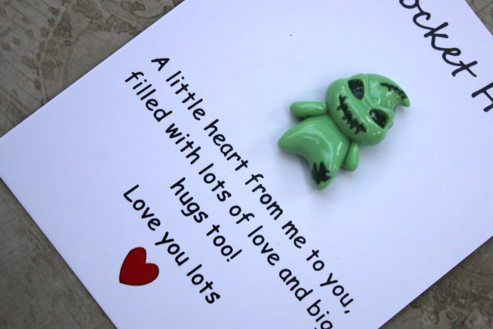 Pocket Hug Gremlin - Gremlin Love Token, Valentines Day Gift, A ...
