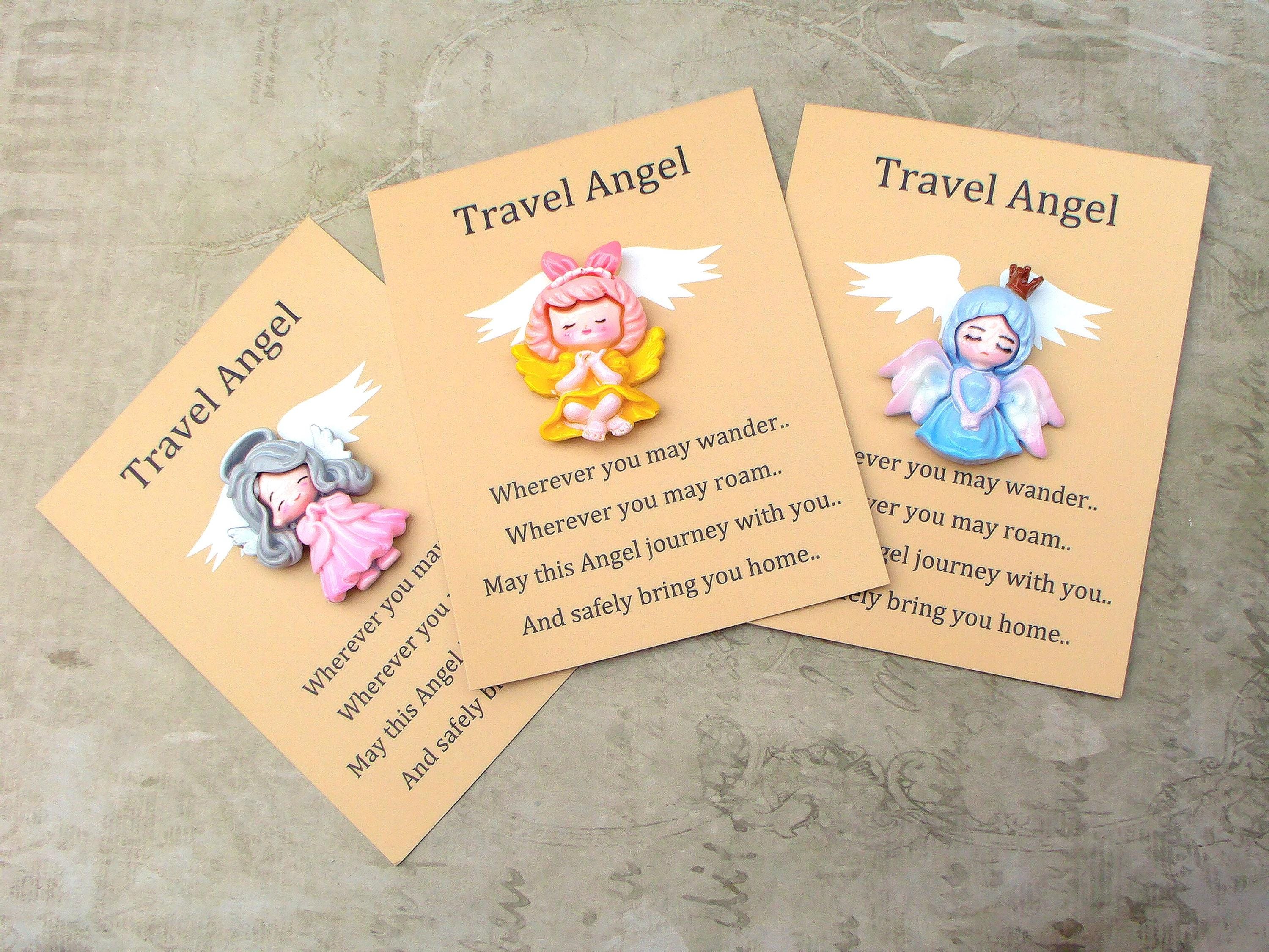 Pocket Resin Travel Angel: Positivity Card Keepsake - Etsy