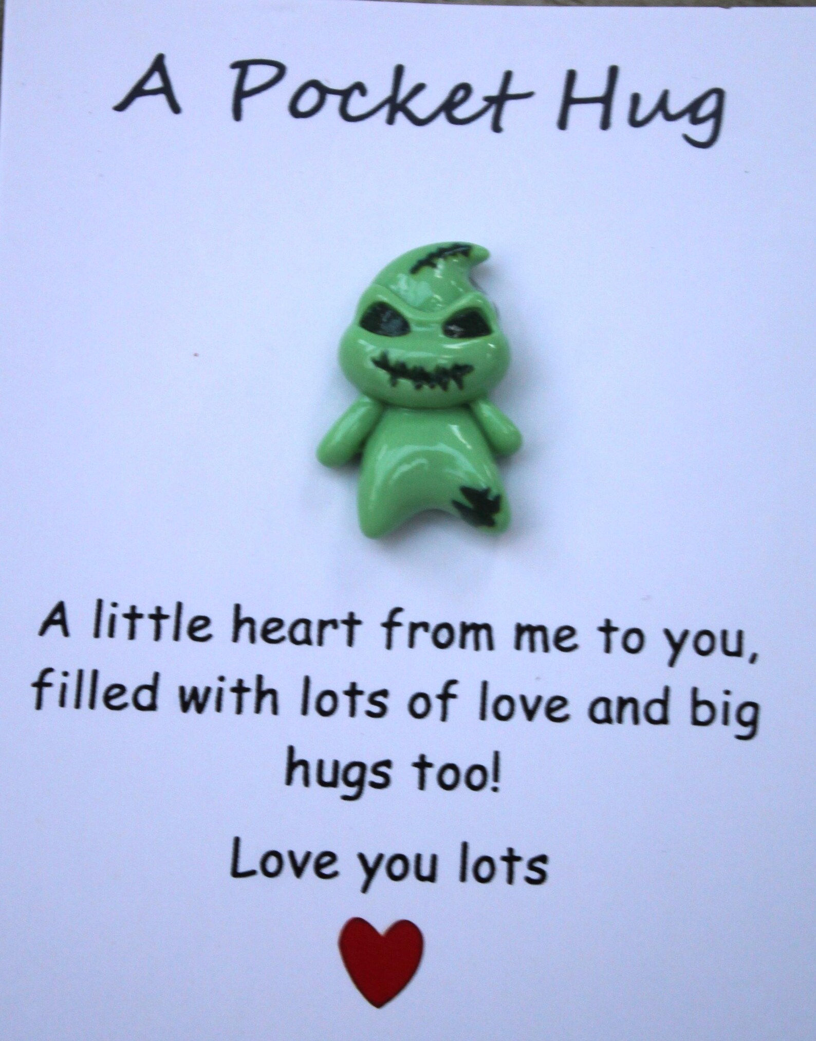 Pocket Hug Gremlin - Gremlin Love Token, Valentines Day Gift, A ...