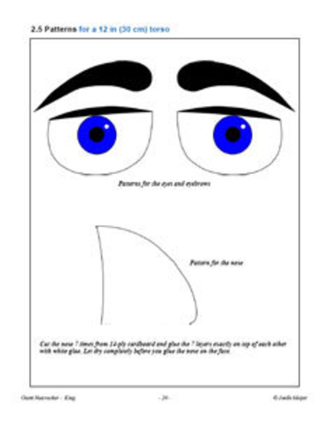 How to Make a Giant Nutcracker - King - Etsy