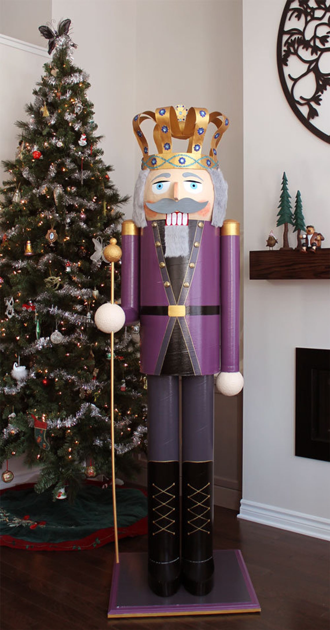 How to Make a Giant Nutcracker - King - Etsy