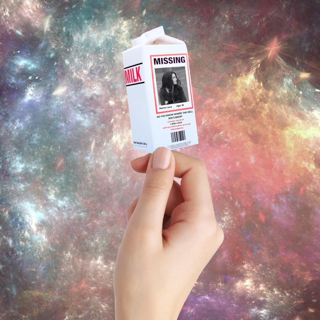 Missing Bella Swan Milk Carton by Jacob Sticker 2.5" - Etsy