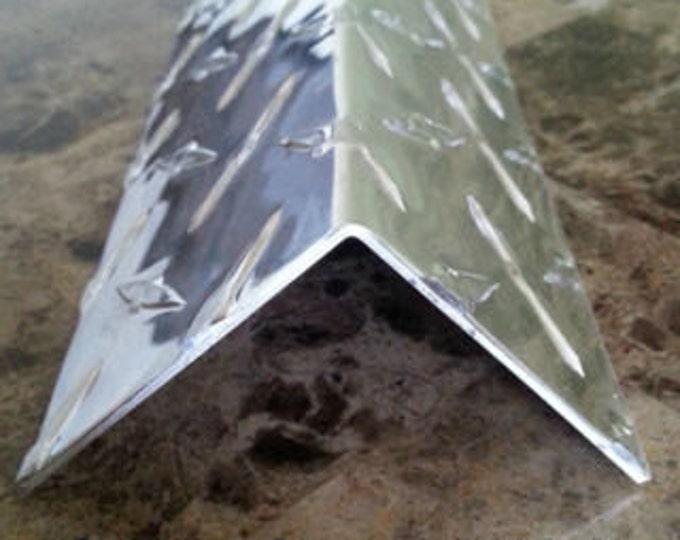 Choose Your Size, Wall Edge Corner Guard Angle .063 Aluminum Diamond ...