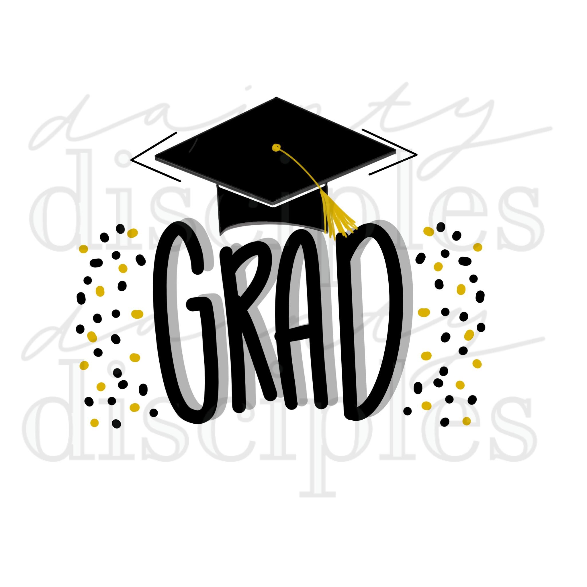 Graduation Cap, Sublimation, Dtf, Clipart - Etsy