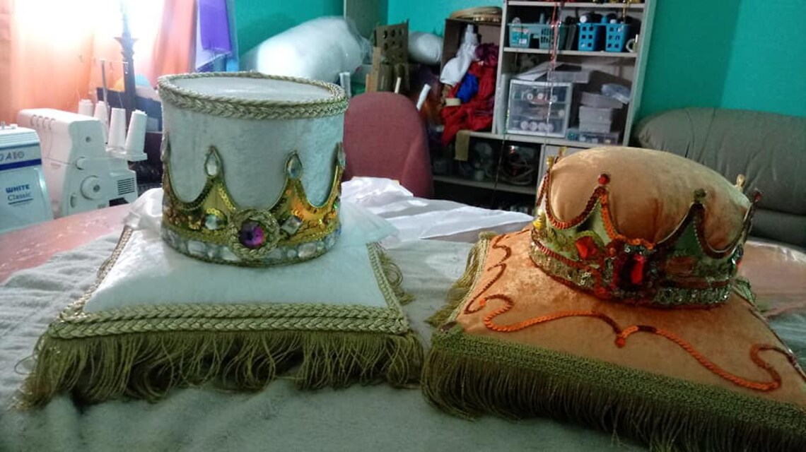 CUSTOMIZED CROWNS the Father's Crown White Ancient of Days Orange - Etsy