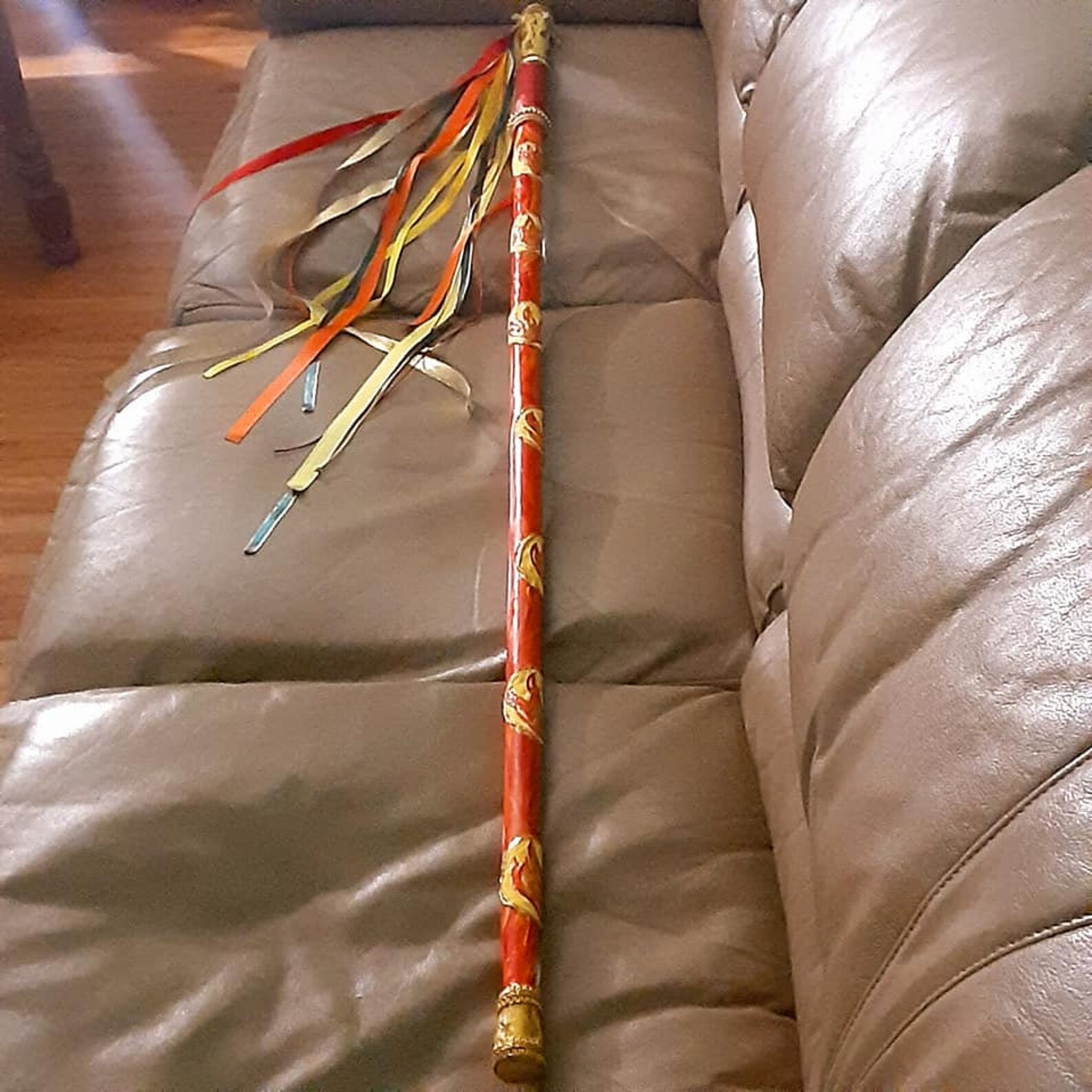 Prophetic Staff Mattah Fresh Oil and Fire A Double Portion - Etsy