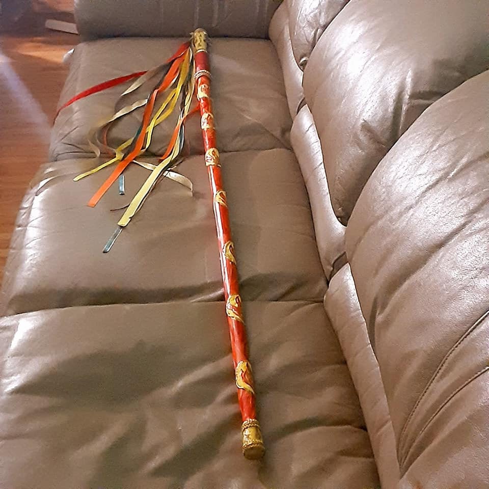 Prophetic Staff Mattah Fresh Oil and Fire A Double Portion - Etsy