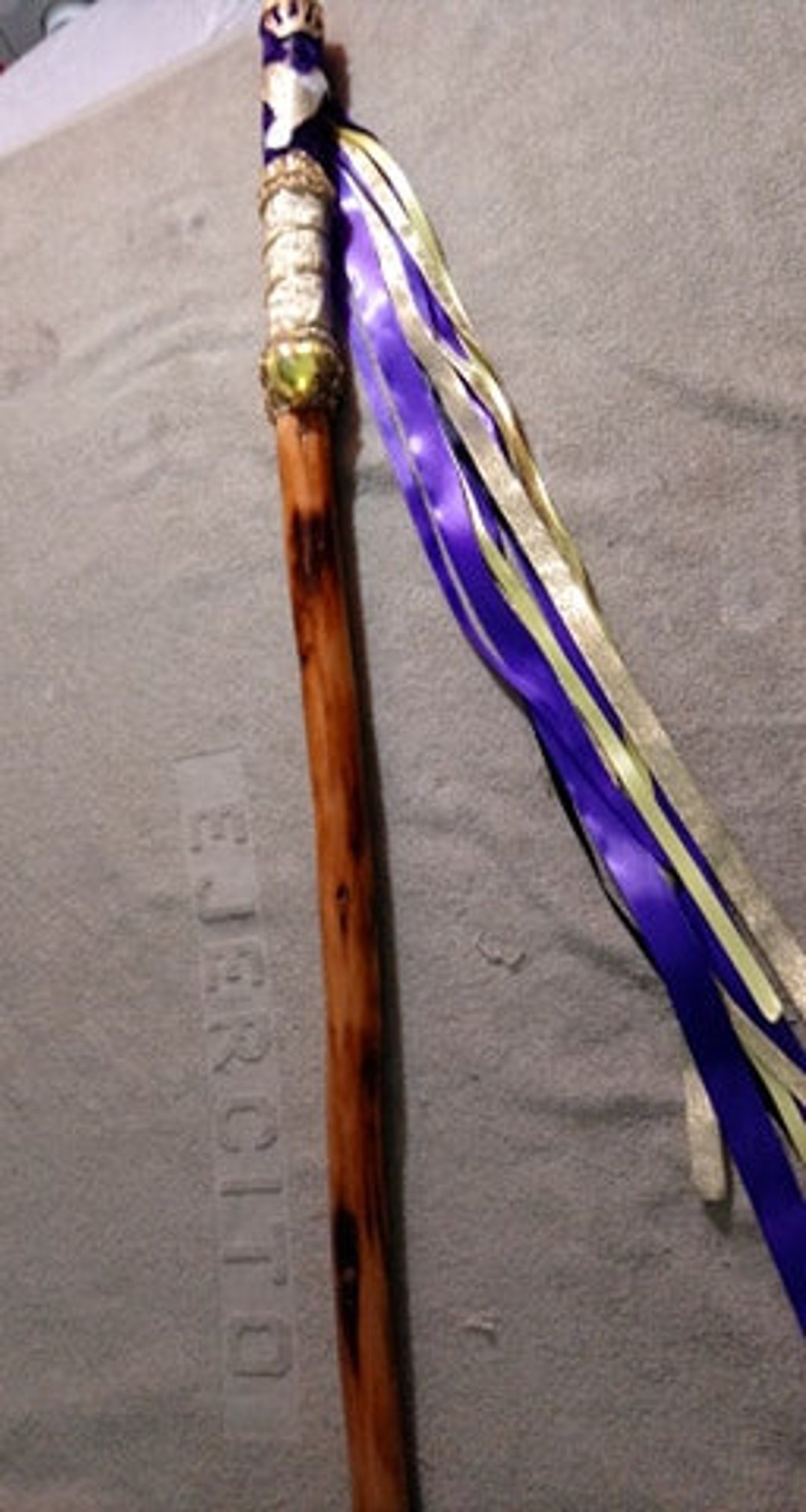 Prophetic Staff With Golden Eagle and Crown (RIGHT PIC) - Etsy