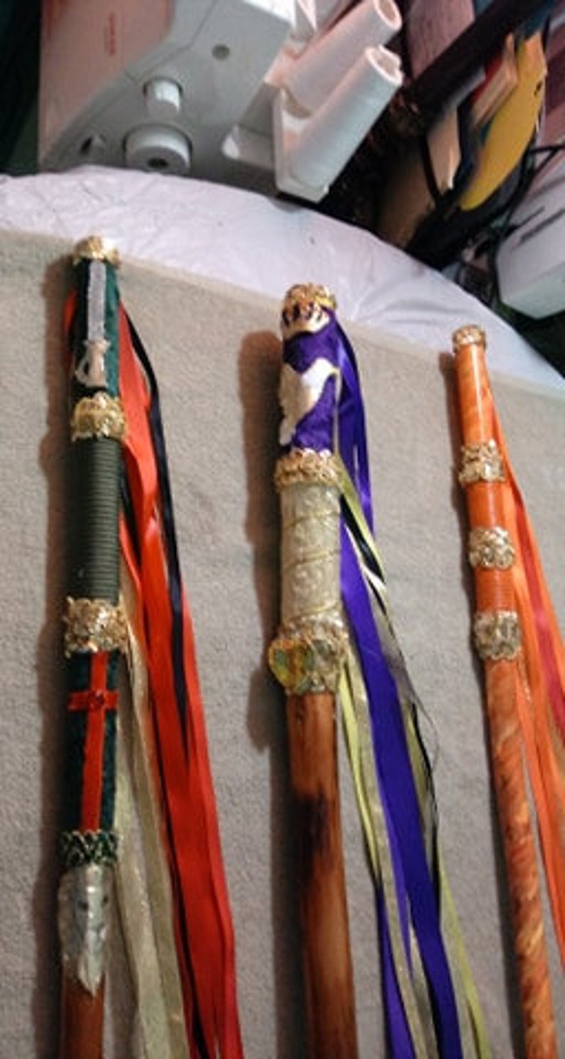 Prophetic Mattah Staff With Lion of Judah Cross & Sword - Etsy