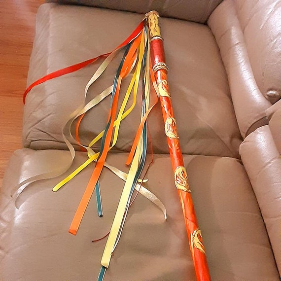 Prophetic Staff Mattah Fresh Oil and Fire A Double Portion - Etsy