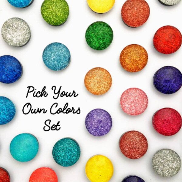 Glitter Magnets - Etsy
