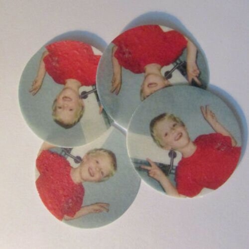 30 Personalised Edible Rice Paper Cupcake Fairy Cake Toppers / - Etsy