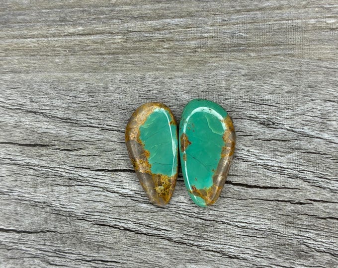 Royston Turquoise {RN1215} Stabilized Cabochon | Gemstone | Cab ...