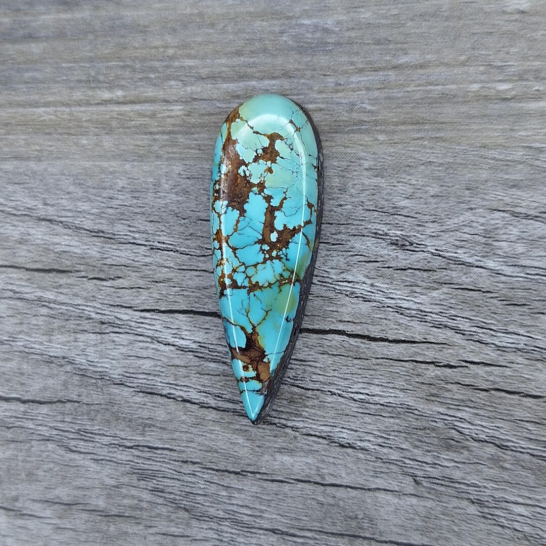 Iron Maiden Turquoise {IM980} Cabochon | Gemstone | Cab | Polished ...