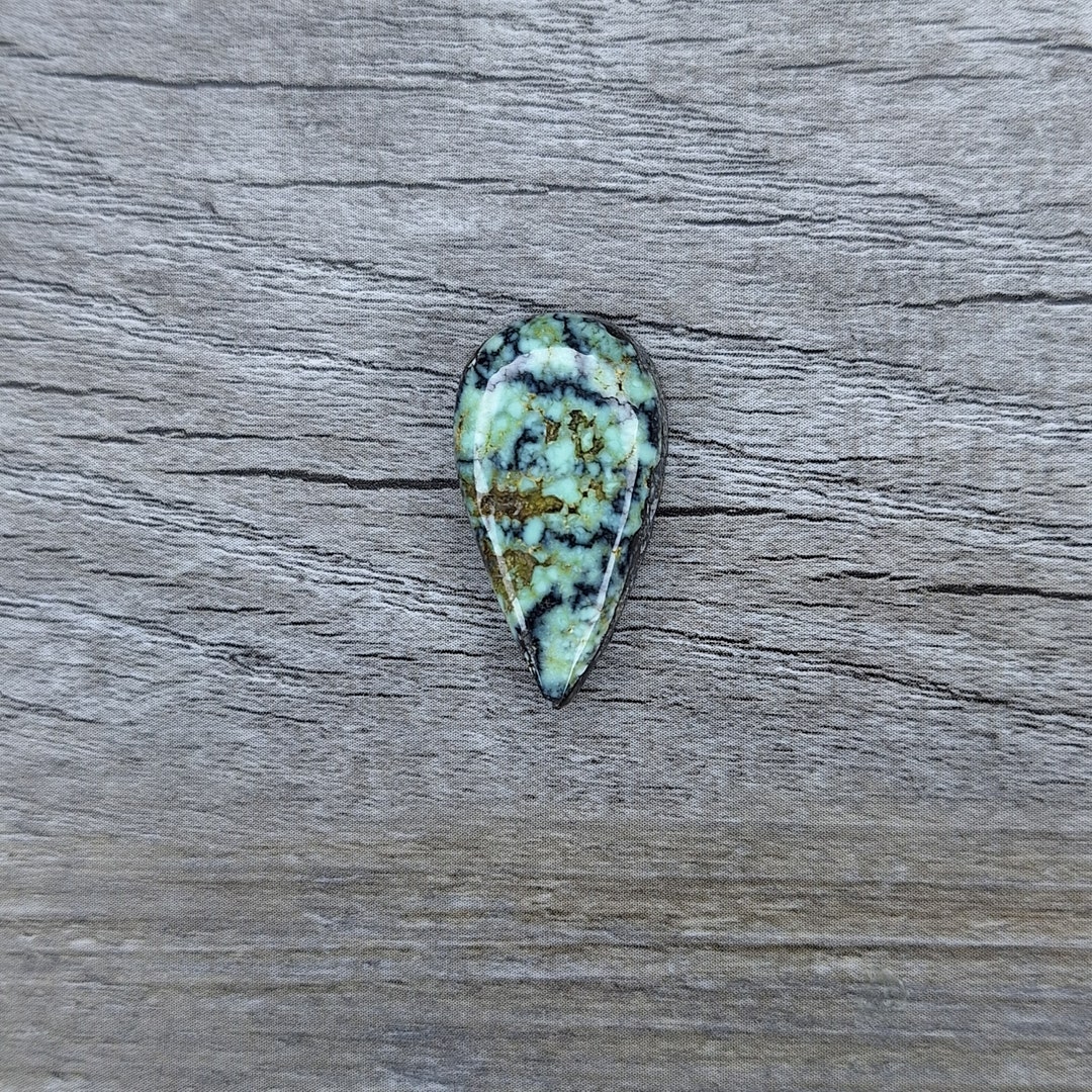 Poseidon Variscite {P1001} Cabochon | Gemstone | Cab | Polished Stone ...