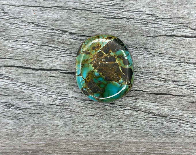 Sierra Nevada Turquoise {SN684} Cabochon | Gemstone | Cab | Polished ...