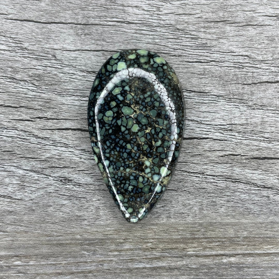 Poseidon Variscite {P449} Cabochon | Gemstone | Cab | Polished Stone - Etsy