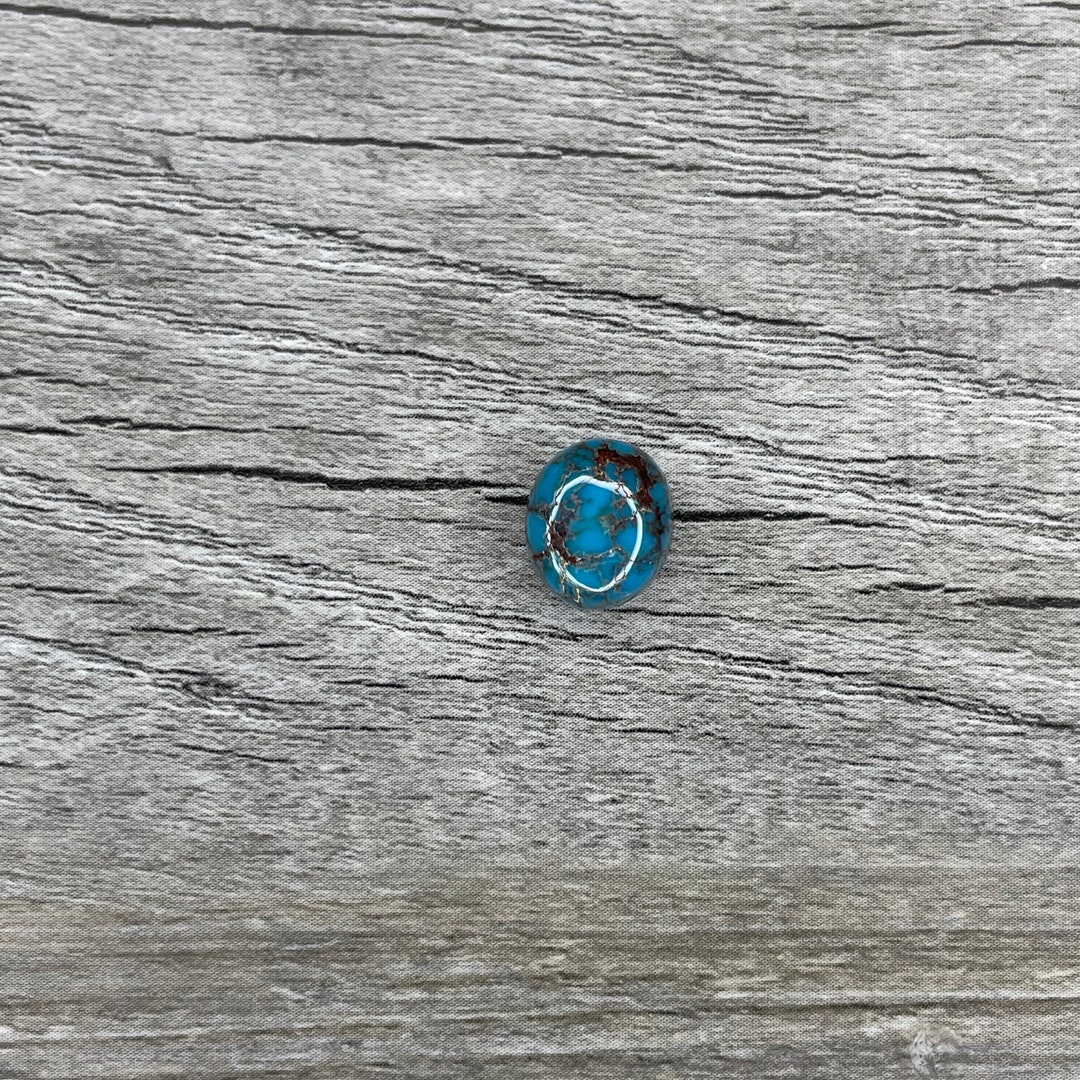 Egyptian Turquoise stabilized E25 Cabochon Gemstone - Etsy