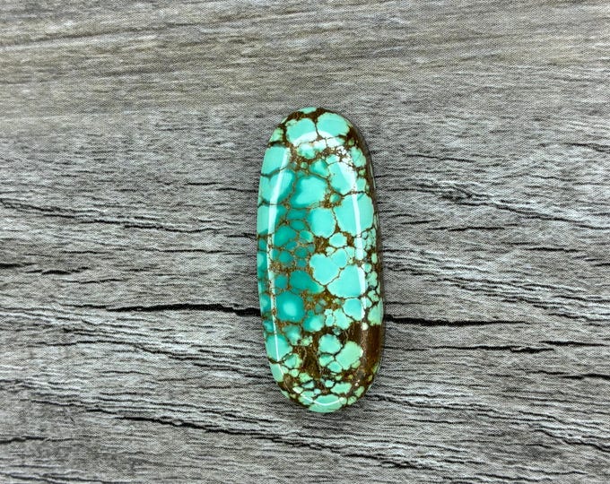 Iron Maiden Turquoise {IM1201} Stabilized Cabochon | Gemstone | Cab ...