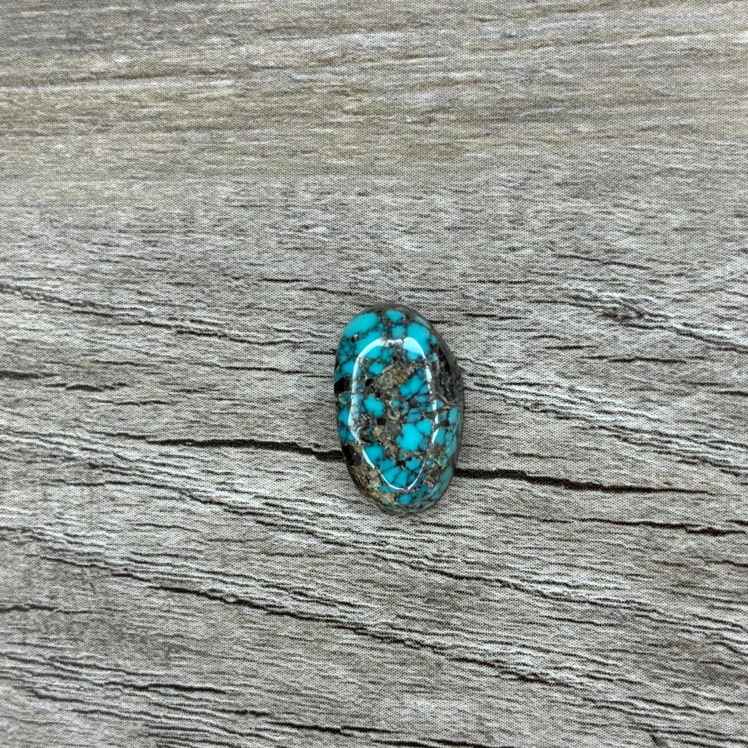 Apache Blue Turquoise {A464} Cabochon | Gemstone | Cab | Polished Stone ...