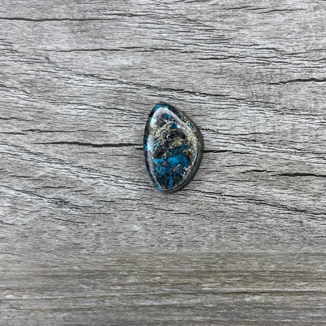 Apache Blue Turquoise {A387} Cabochon | Gemstone | Cab | Polished Stone ...